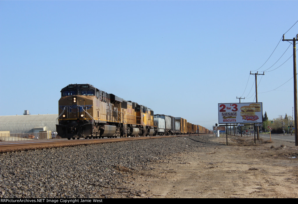 UP Manifest in McClellan